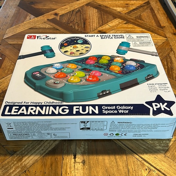 Five Star | Toys | Five Star Learning Fun Space Travel Battle Game ...
